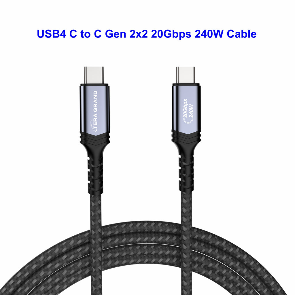 USB 4 Cables — Tera Grand
