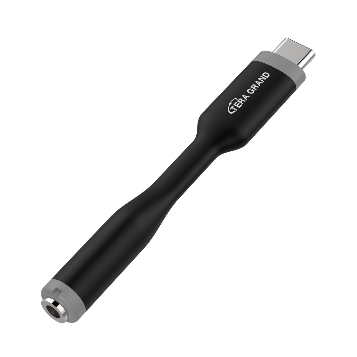 USB-C to 3.5mm Headphone Jack Adapter, Supports 24-bit/96kHz — Tera Grand