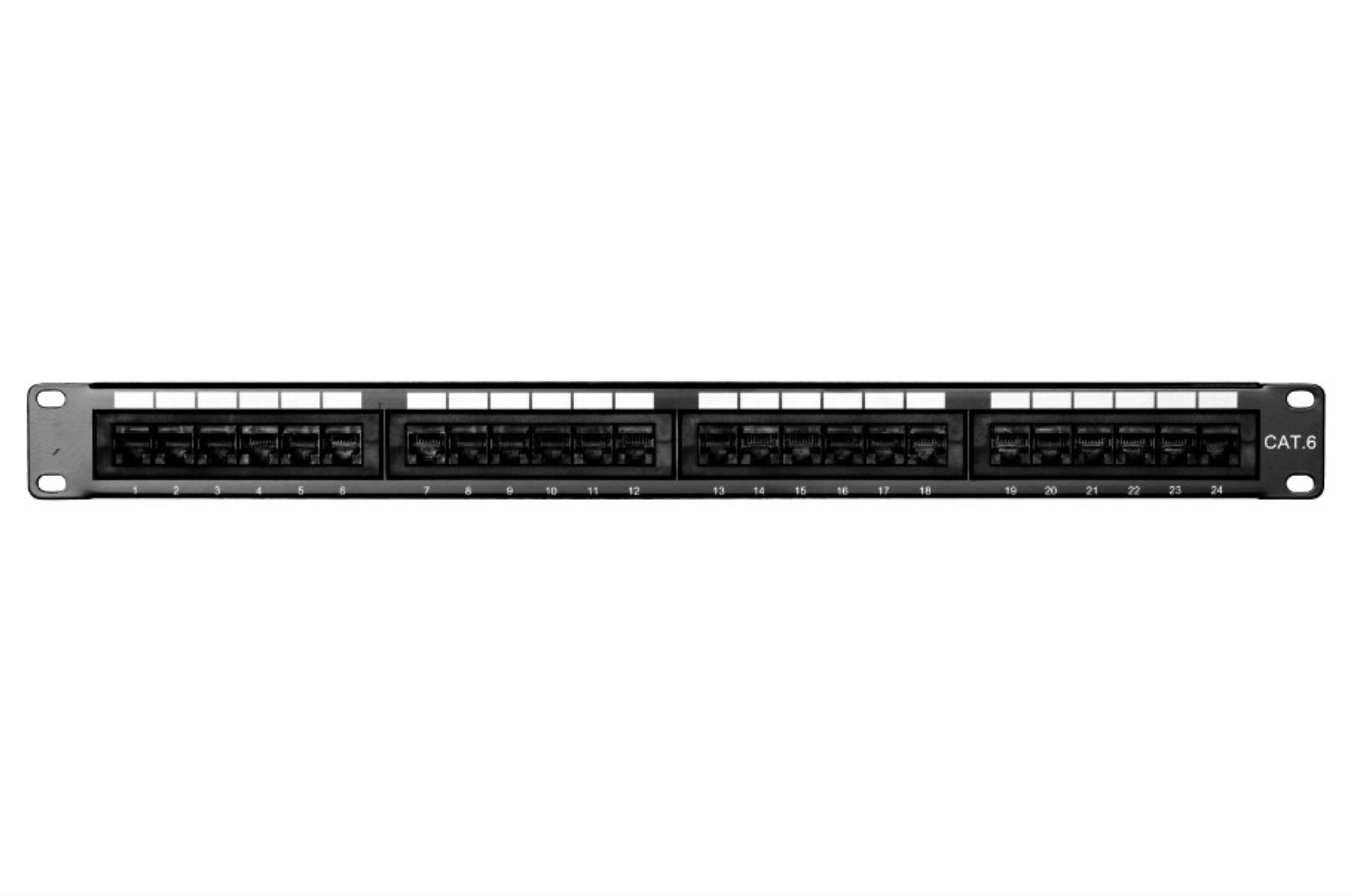 CAT6 Patch Panel, 24-Port, 110 Type, 568A-568B Installation — Tera Grand