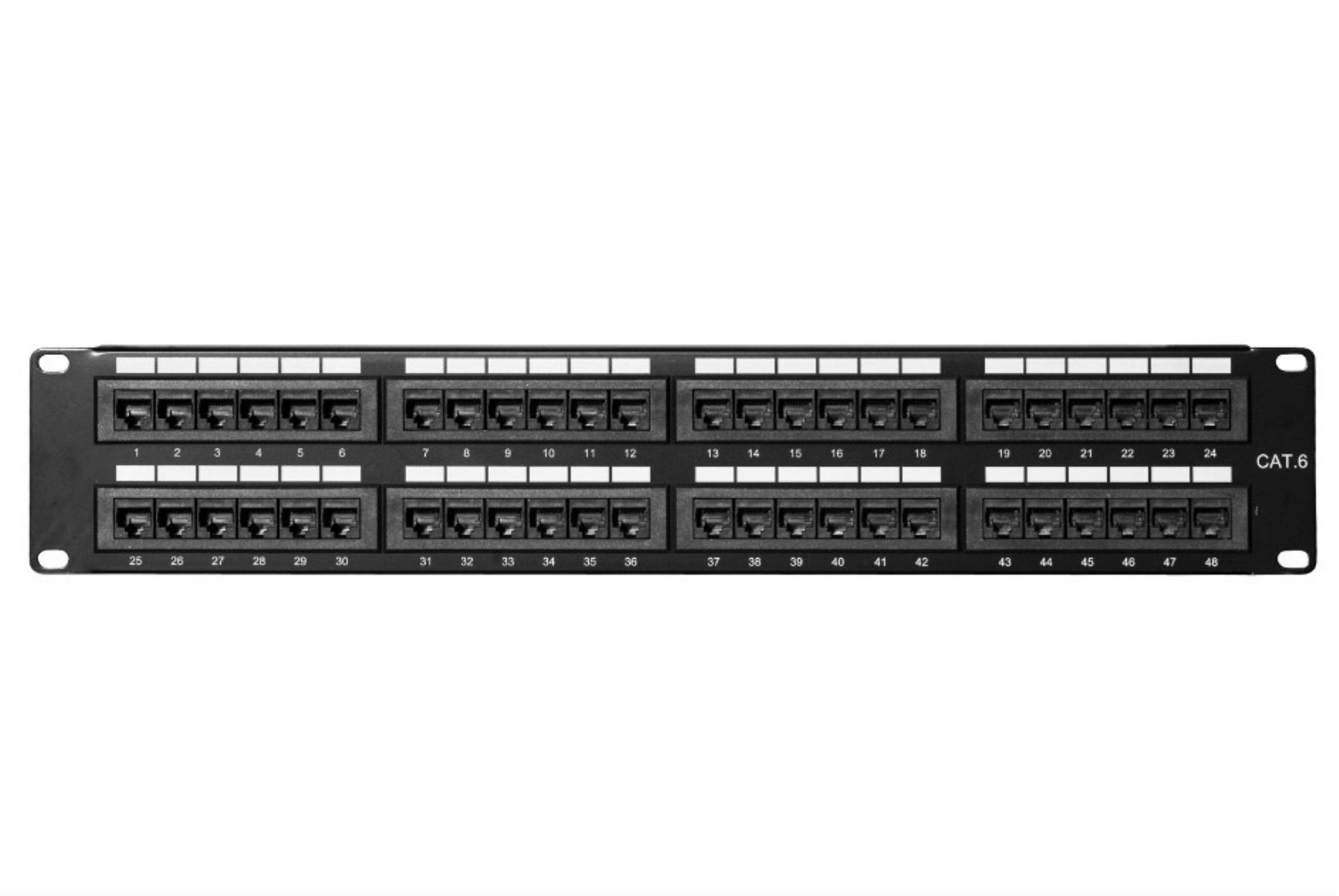 CAT6 Patch Panel, 48-Port, 110 Type, 568A-568B Installation — Tera Grand