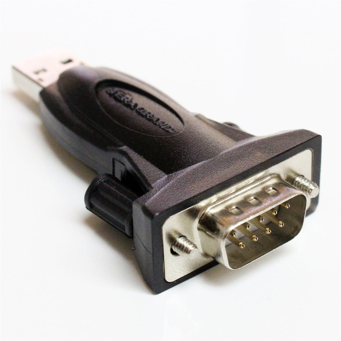 USB 2.0 to RS232 Serial DB9 Converter - Black - Tera Grand