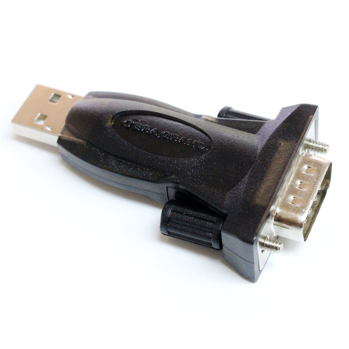 USB 2.0 to RS232 Serial DB9 Converter - Black - Tera Grand